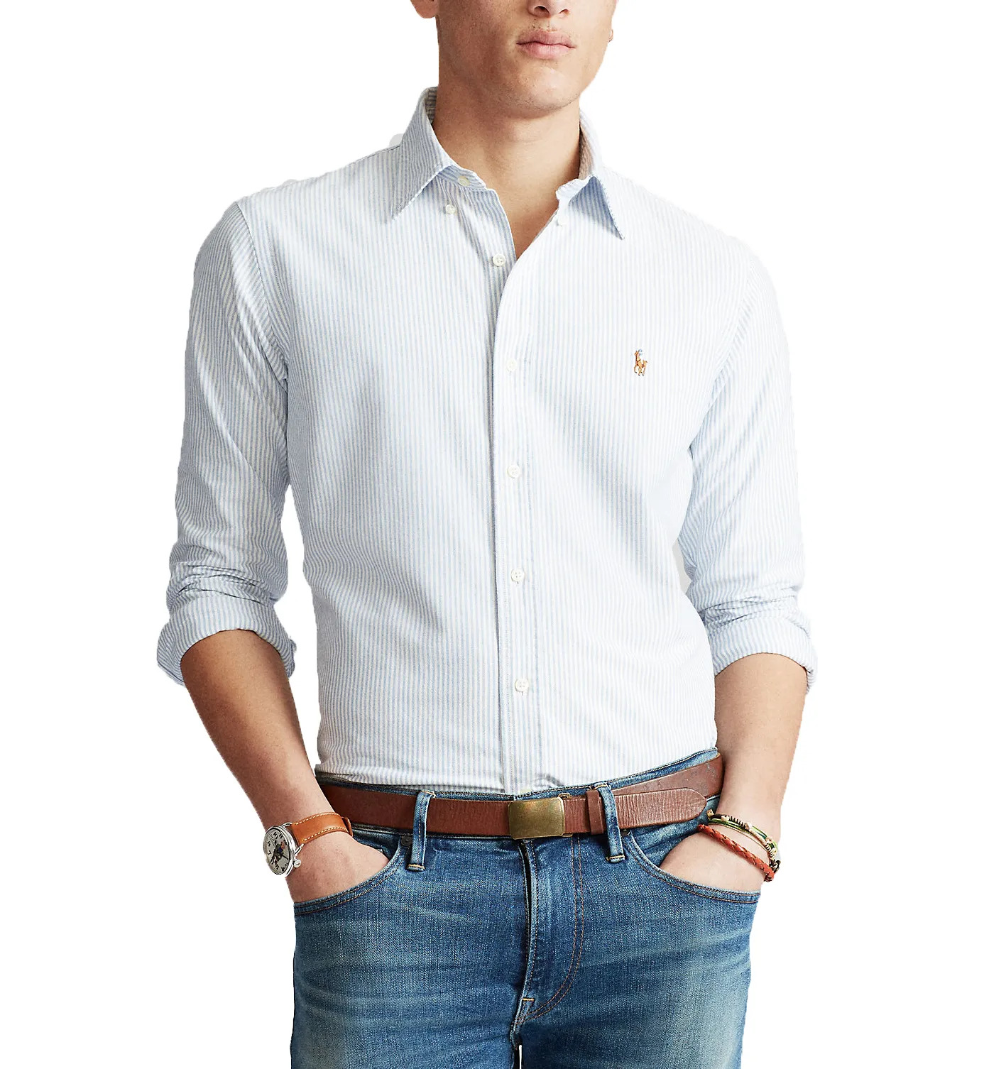 Custom Fit Oxford Shirt - 710792041004 | CUBDPPCS | gustostore.gr