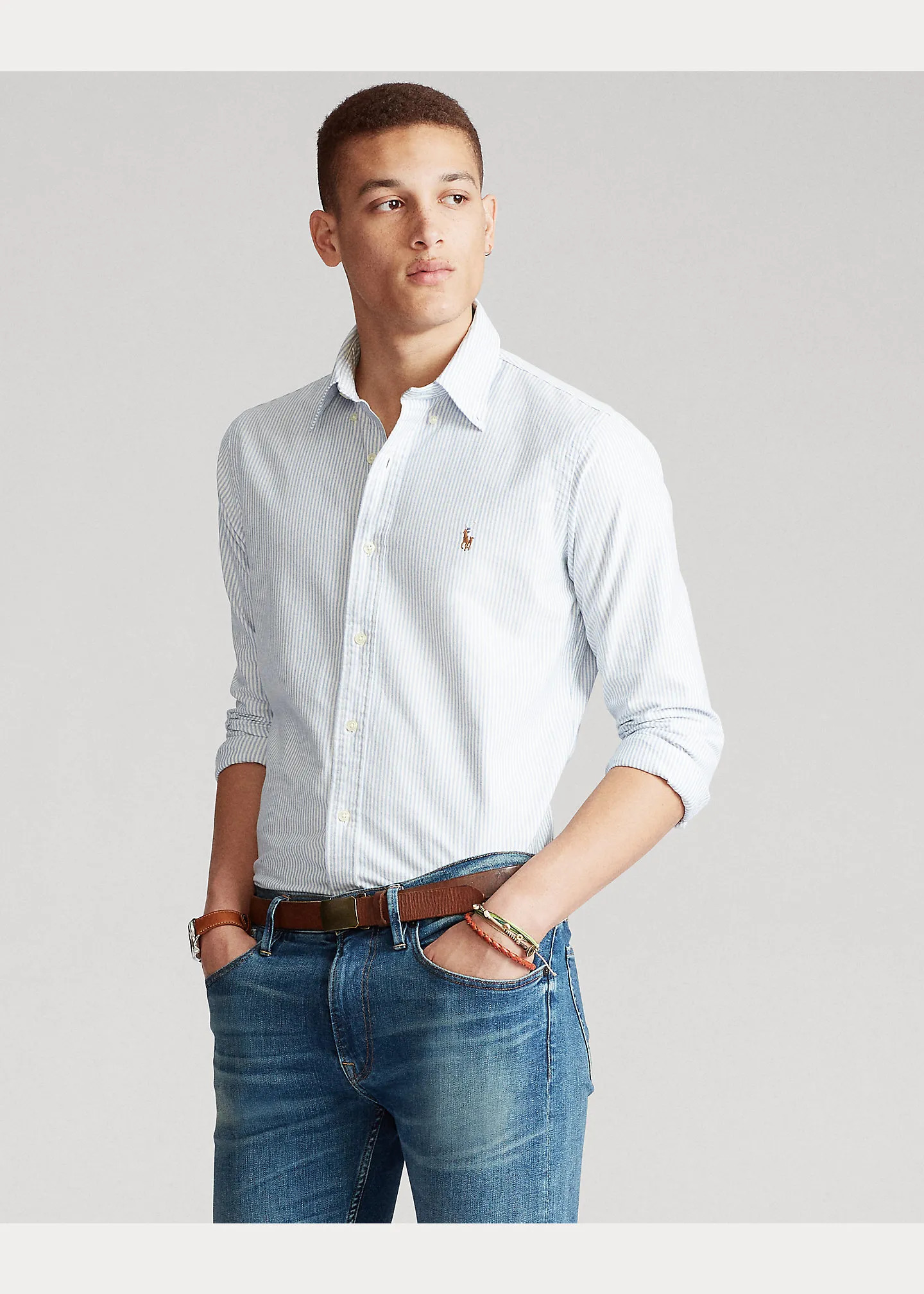 Custom Fit Oxford Shirt - 710792041004 | CUBDPPCS | gustostore.gr