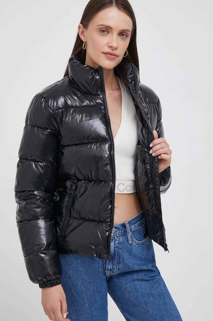 Calvin Klein Jeans SHINY SHORT FITTED JACKET - J20J221885 | Calvin ...